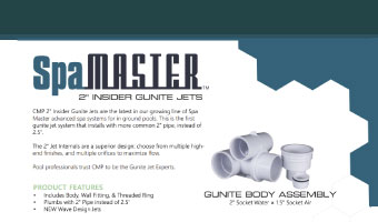 Spa Master 2" Gunite Jet Brochure - CMP